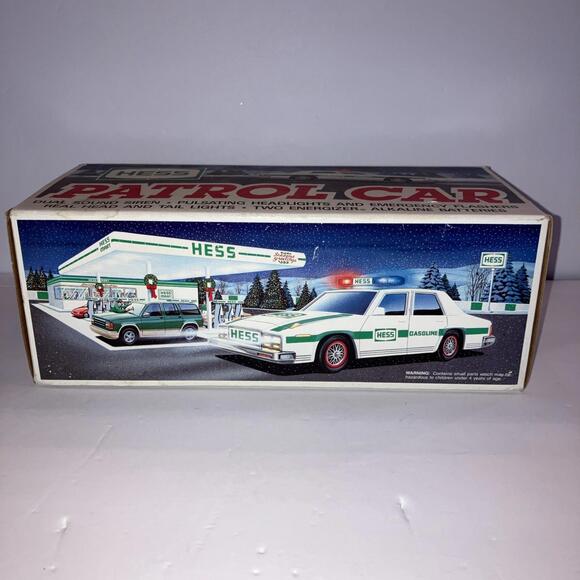 Hess | Other | Vintage 993 Hess Toy Truck Patrol Police Car With Sounds ...